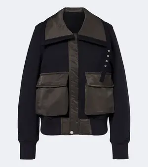 Sacai Cotton-blend Blouson Jacket