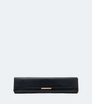 Balmain Small Leather Clutch