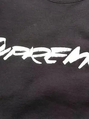 Supreme 2000s Futura Logo-print Sweatshirt - Black