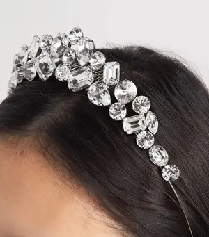 JENNIFER BEHR Crystal Embellished Clara Tiara