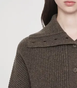 ALLSAINTS Wool Caron Collared Cardigan