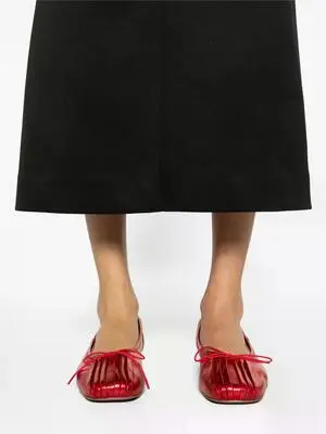 MAISON MARGIELA High-waist Twill Midi Skirt