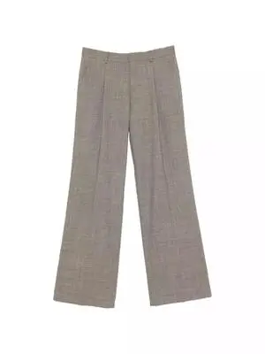 Sandro Pleated Trousers - Brown