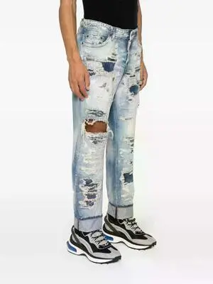 Dsquared2 Big Brother Distressed-finish Jeans