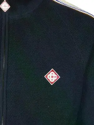 Casablanca Café Culture Logo-patch Side-stripe Jacket