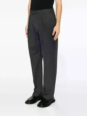 Sandro Virgin-wool Pleated Trousers