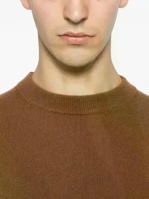 Sandro Ribbed-trim Cashmere Sweater