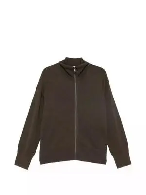 Sandro Zip-up Cardigan - Brown