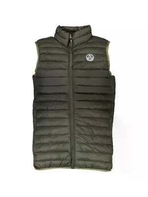 NORTH SAILS Quilted Logo-patch Vest - Green