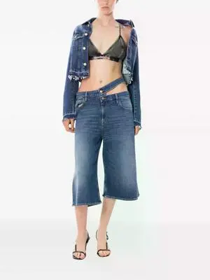 CYCLE Missy Cross-waist Shorts
