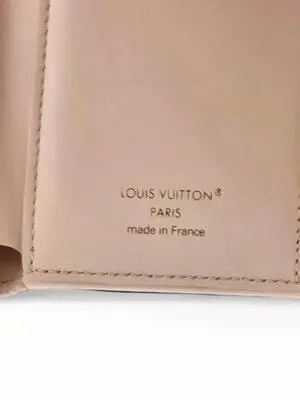 LOUIS VUITTON Capucines Wallet Leather With Embellished Detail Compact Small Wallets