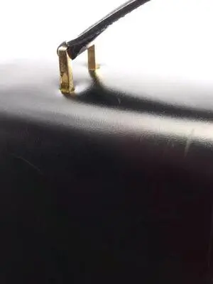 Celine 2010s Turn-lock Satchel Bag - Black