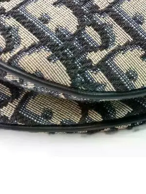 Dior 2010s Oblique Saddle Shoulder Bag