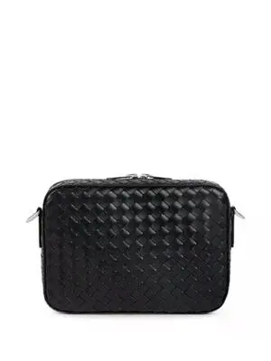 Sandro Leather Messenger Bag