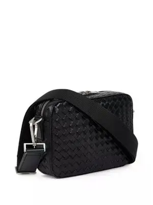 Sandro Leather Messenger Bag