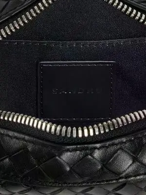 Sandro Leather Messenger Bag