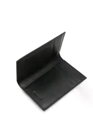 Sandro Woven Leather Cardholder