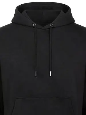BOSS Logo-detail Hoodie - Blue