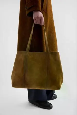 JIL SANDER Foro Tote - Brown