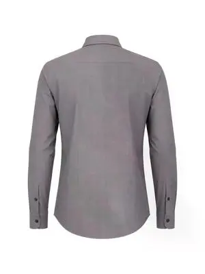 BILLIONAIRE Houndstooth-pattern Cotton Shirt