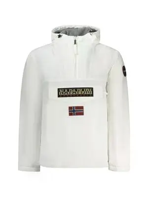 NAPAPIJRI Rainforest Logo-patch Hoodie - White
