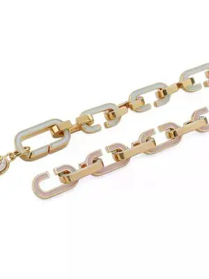 Casablanca Enamel-detail Chain-link Necklace
