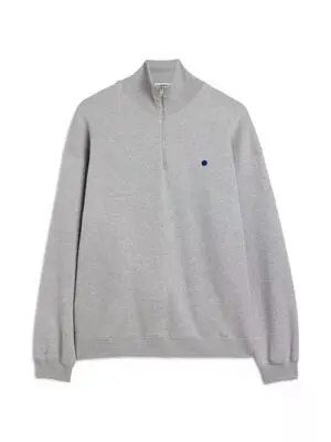 JIL SANDER Cashmere-blend Zip-up Sweatshirt - Grey