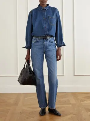 SKALL STUDIO Edgar Organic Denim Shirt