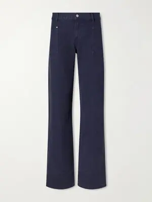 Still Here Supply Jean Mid-rise Straight-leg Jeans - Blue