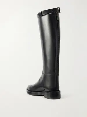 ANN DEMEULEMEESTER Stan Leather Knee Boots