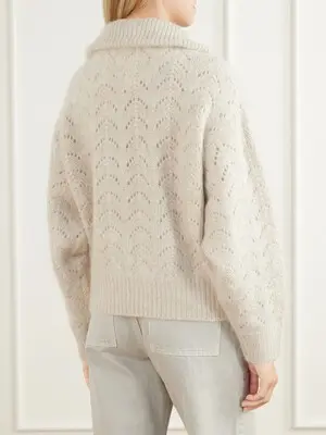 FRAME The Airy Wool And Cashmere-blend Cardigan