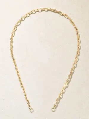 MARLA AARON Biker 14-karat Chain Necklace - Gold