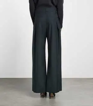 Victoria Beckham Virgin Wool Ethel Trousers