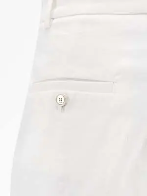 Pinko Byrana Linen And Viscose Shorts