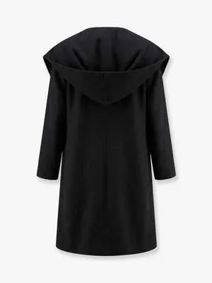 TOTEME Wool Hoodie Coat