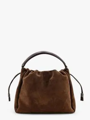 Brunello Cucinelli Bucket Mellow Suede Handbag