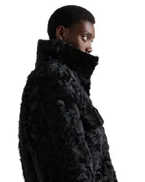 Prada Shearling Caban Jacket
