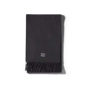 Miu Miu Cashmere Scarf - Hematite