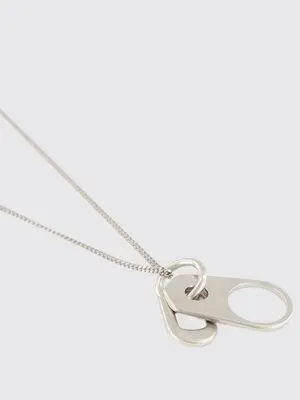 MAISON MARGIELA Adjustable Charm Necklace In Brass With A Trigger Clasp