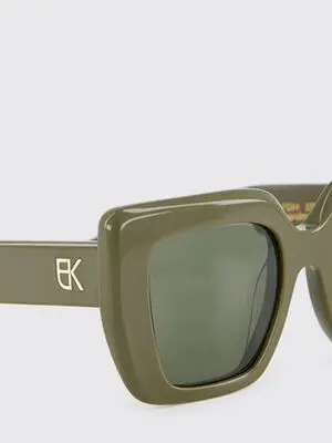 EMMANUELLE KHANH Foxy Square-frame Bio-nylon Sunglasses