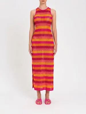 TWINSET Midi Dress In Cotton Knit