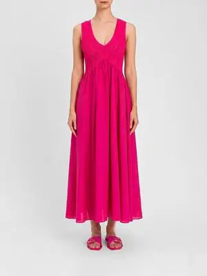 TWINSET Midi Dress In Cotton