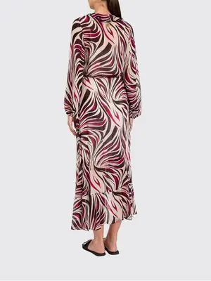 TWINSET Viscose Midi Dress With Print