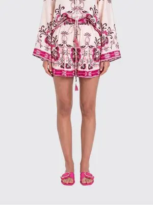 TWINSET Printed Cotton Shorts