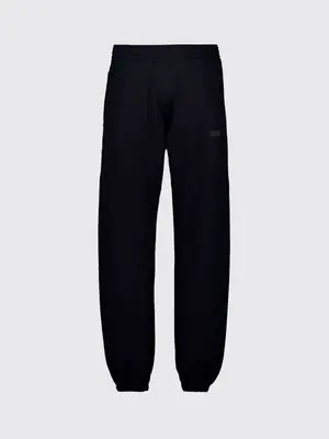 Givenchy Cotton Jogging Pants With Elasticated Waist And Cuffs - Black