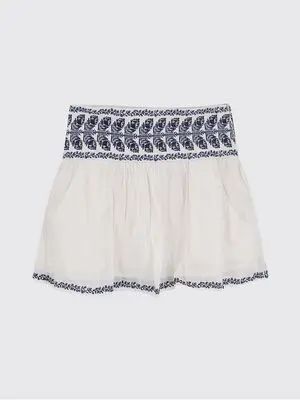 Isabel Marant Étoile Embroidered Cotton Skirt