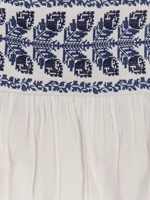Isabel Marant Étoile Embroidered Cotton Skirt