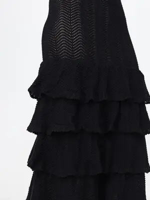 TWINSET Midi Dress In Cotton Knit