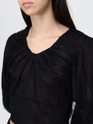 TWINSET Floral Tulle Blouse