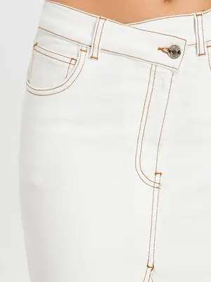 TWINSET Denim Skirt
